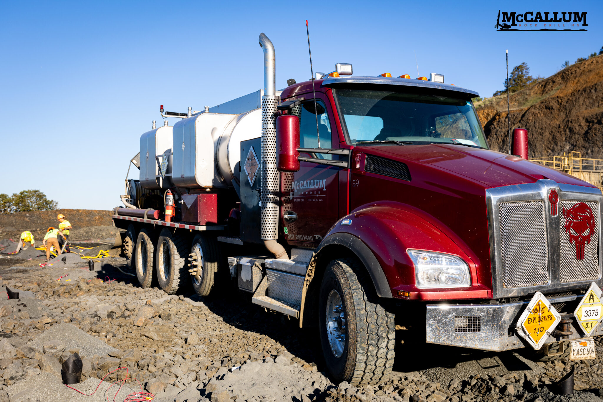 McCallum Powder - McCallum Rock Drilling